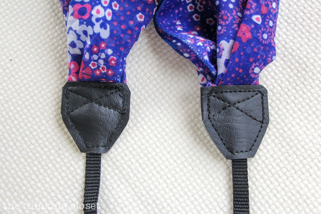 DIY Scarf Camera Strap - the thinking closet