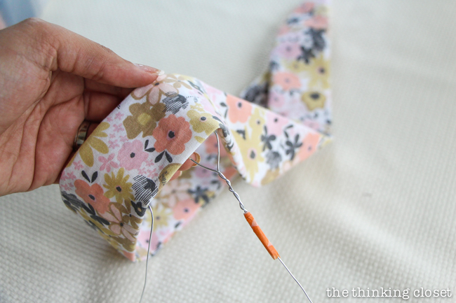 Wire Head Scarf Tutorial for the Beginner Sewist - the thinking closet