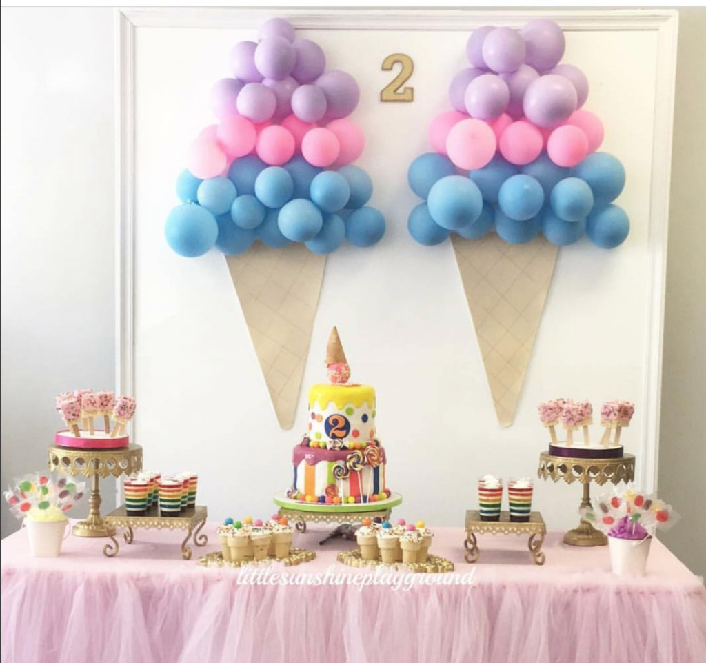 Ice Cream Themed Birthday Party DIY Decor Ideas The Thinking Closet Ice Cream Themed Birthday Party DIY Decor Ideas The Thinking Closet